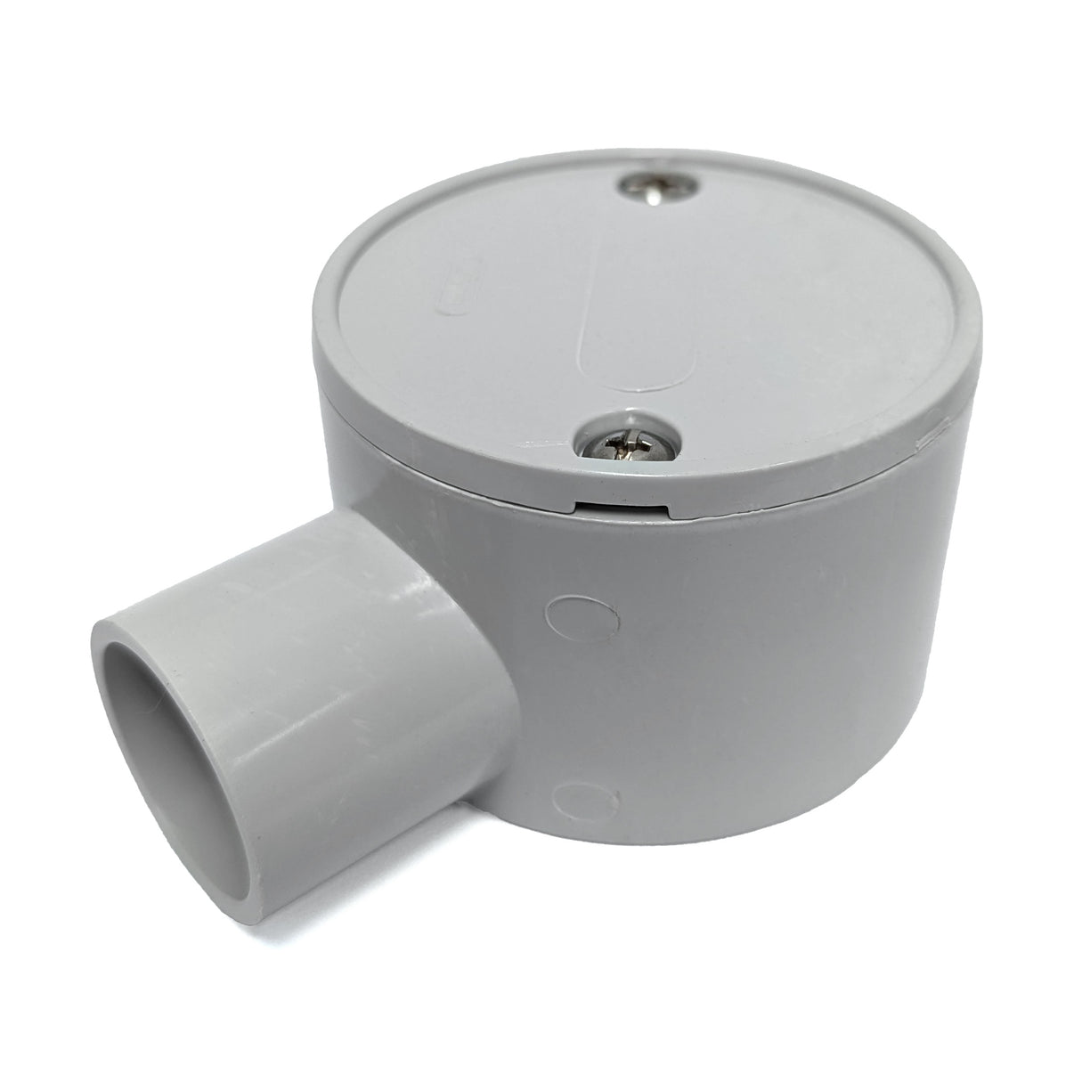 25mm 1 Way Heavy Duty Shallow Round Junction Box – AI Energy Shop